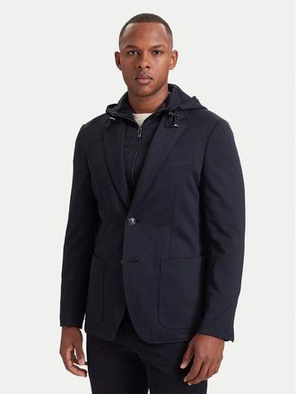 Tommy Hilfiger Sakko MW0MW44737 Dunkelblau Regular Fit