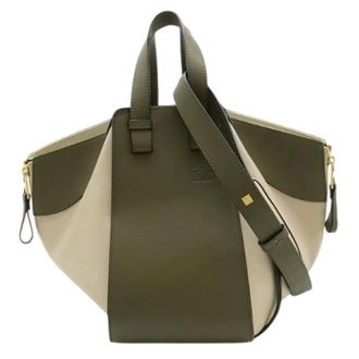Loewe Pre-owned Hammock Leather 2way Bag - - Pre-owned - Damen - Gr&uuml;n - ONE SIZE