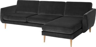 IKEA SMEDSTORP 4er-Sofa mit Récamiere