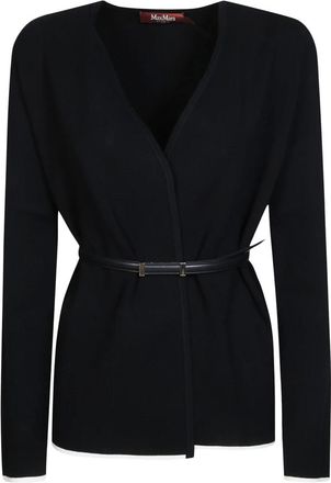 Max Mara Damen, Strickwaren, Schwarzk, LGr&ouml;&szlig;e