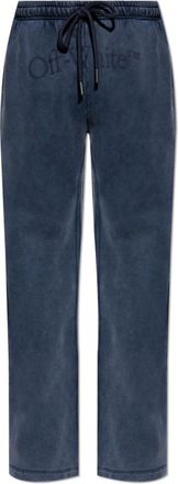 Off-white Homme, Pantalons, Bleu, Taille: XS Laundry Sweatpant