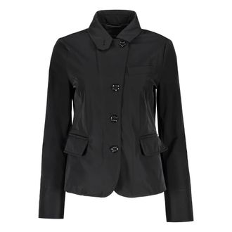 Moorer Wasserdichte Jacke aus technischem Gewebe - - Jackets - Damen - Schwarzk - L