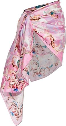 Versace Jeans Couture Femme, Maillots de bain, Rose, Taille: ONE Size Par&eacute;o Baroque