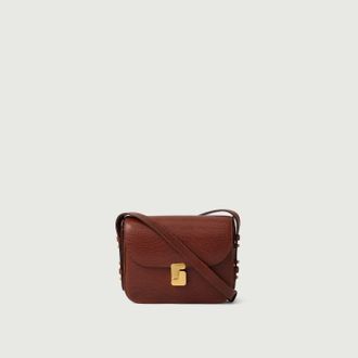 SOEUR SAC BELLISSIMA MINI MARRON CAVIAR