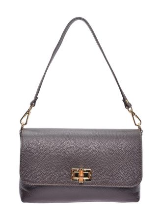 Roberta M Kastanienbraun Rindsledertasche