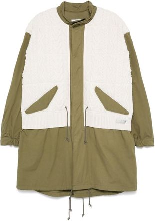 Junya Watanabe x Richmond Knitwear Parka - Grün