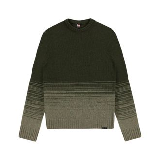 Colmar Gr&uuml;ner Verlauf Crewneck Sweatshirt Aw25 - - Knitwear - Herren - Gr&uuml;n - M
