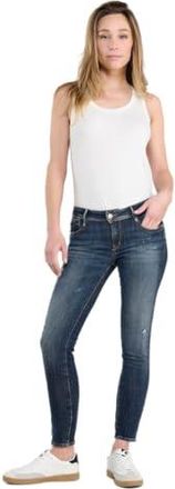 Le Temps Des Cerises Jeans Pulp Slim Sally 7/8&egrave;me Destroy Bleu N&deg;1