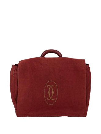 Cartier sac porté épaule en cuir - Rouge