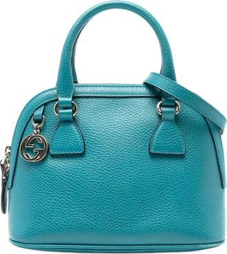 Gucci mini sac à bandoulière Dome (2016-2025) - Bleu