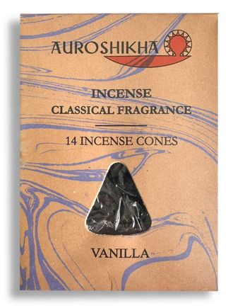 Auroshikha Vanille R&auml;ucherkegel 10 Stck