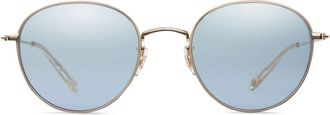 Garrett Leight Paloma Sonnenbrille - Gold