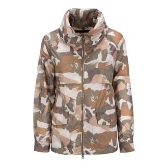 Woolrich Brauner A-Line Anorak - - Jackets - Damen - Braun - M