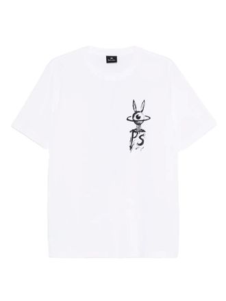 Paul Smith t-shirt à imprimé graphique - Blanc