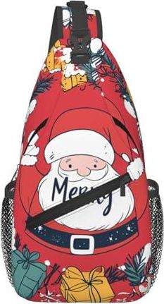 Generic Sac &agrave; dos &agrave; bandouli&egrave;re pour homme - Cadeau du P&egrave;re No&euml;l