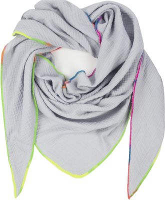 Glamexx24 XXL Schal f&uuml;r Damen oder Herren. Baumwollschal mit Farbverlauf an der Naht. Winterschal. Sehr warm und weich auf der Haut Made Italy