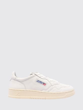 Autry Medalist Low Sneakers aus Kalbsleder mit perforierter Zehenkappe