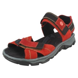 Rieker Damen 68851 Sandalen, Rot, 37 EU