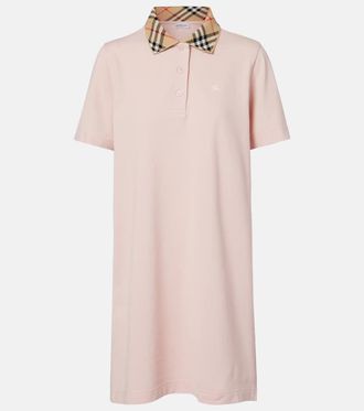 Burberry Polokleid Burberry Check aus Baumwolle