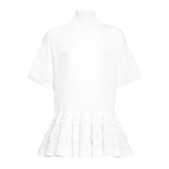Alaia Rollkragenpullover - - Knitwear - Damen - Wei&szlig; - M