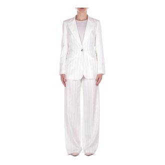 John Richmond Femme, Vestes, Beige, Taille: 38 FR Blazer &agrave; Boutons Strass&eacute;s