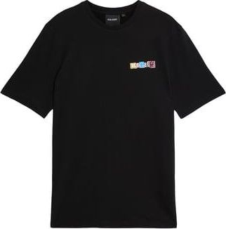 Lyle & Scott T-shirt imprim&eacute; &agrave; col rond en coton