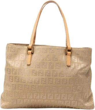 Fendi Damen, Pre-Owned, Beige, ONE SIZEGr&ouml;&szlig;e