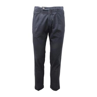 Michael Coal Capri Slim Fit Hose - - Trousers - Herren - Blau - W32