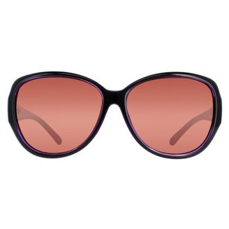 Ted Baker Oval Womens Schwarz Lila Braun Gradient TB1394 Shay