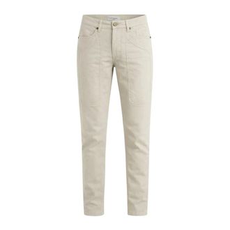 Jeckerson Homme, Pantalons, Beige, Taille: W31 Chino Pants