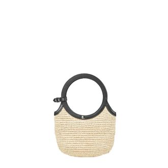 Courr&egrave;ges Shopper & Totes - Holy Raffia Bag - Gr. unisize - in Beige - f&uuml;r Damen