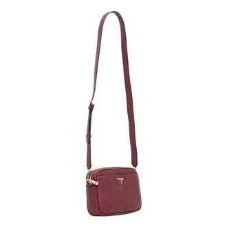 Guess Femme, Sacs, Rouge, Taille: ONE Size Sac bandouli&egrave;re Meridian