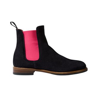 Scarosso Femme, Chaussures, Noir, Taille: 35 EU Bruna Blu Bottes Chelsea en Daim
