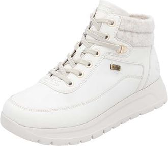 Remonte Femme D2v71 Baskets Hautes, Blanc, 40 EU