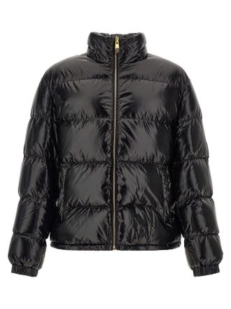 Versace Barocco Down Jacket - Black