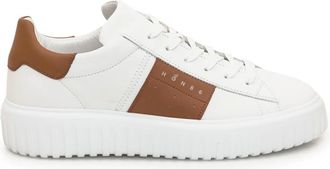 Hogan Homme, Chaussures, Blanc, Taille: 43 1/2 EU H-Stripes Baskets