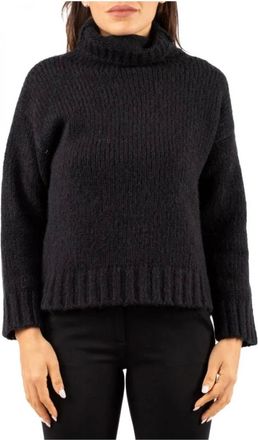 Alpha Industries Femme, Pulls, Noir, Taille: 36 FR Maglia Alpha