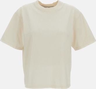 Golden Goose Boxi T-shirt Aus Baumwolljersey Mit Logo-patch