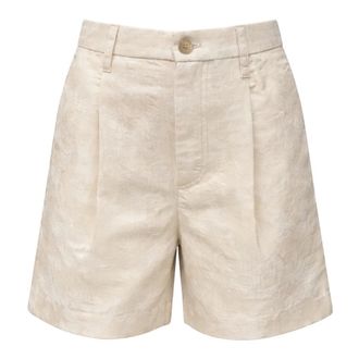 Department Five Department Five, Femme, Shorts, Blanc, Taille: 40 FR Bermuda Jacquard