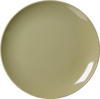 Ritzenhoff & Breker Cecina Speiseteller, 26 cm, Moderner Essteller im Manufaktur-Look, Mix & Match-Geschirr, Spülmaschinenfest und Alltagstauglich, Steinzeug, Grün