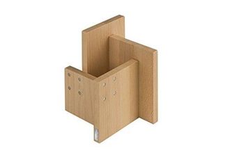 Arte Legno Artelegno Kombi Messerblock, magnetisch, Buchenholz massiv, naturlackiert