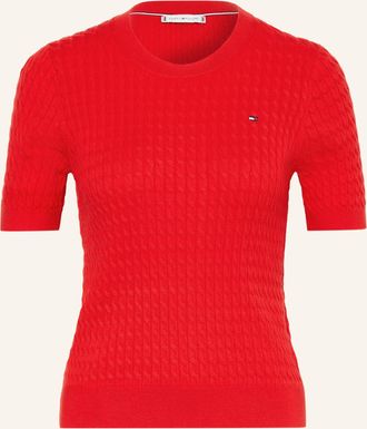 Tommy Hilfiger Strickshirt rot