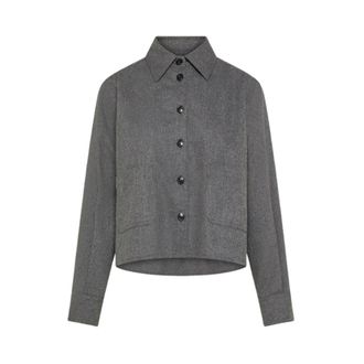 Seventy Veste chemise Venezia Linea 1970 - Femme - Vestes - Gris - Taille: 34 FR