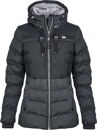 Ragwear Damen Winterjacke Quantic schwarz XL
