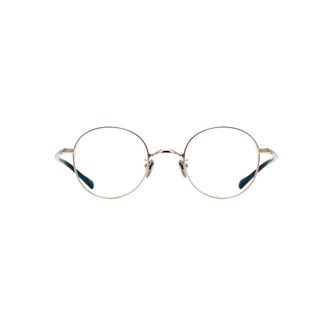 Masunaga Gms-202T Runde Brille - - Accessories - unisex - Gelb - 46 MM