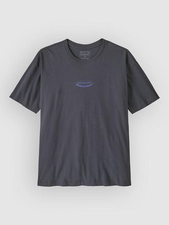 Patagonia 95 Oval Logo Oversized T-Shirt bleu