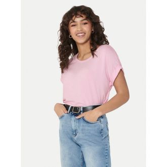 Only T-Shirt Moster 15106662 Rosa Regular Fit