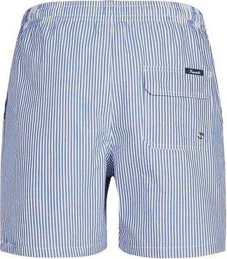 Fa&ccedil;onnable Short de bain ray&eacute; en seersucker
