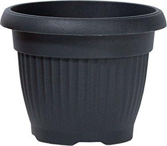 Prosperplast TERRA 48L Topf, Abmessungen (mm) 550x550x430, Farbe Anthrazit