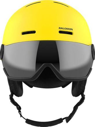 Salomon Kinder Helm HELMET ORKA VISOR Vib Yell/Un FLS SIL